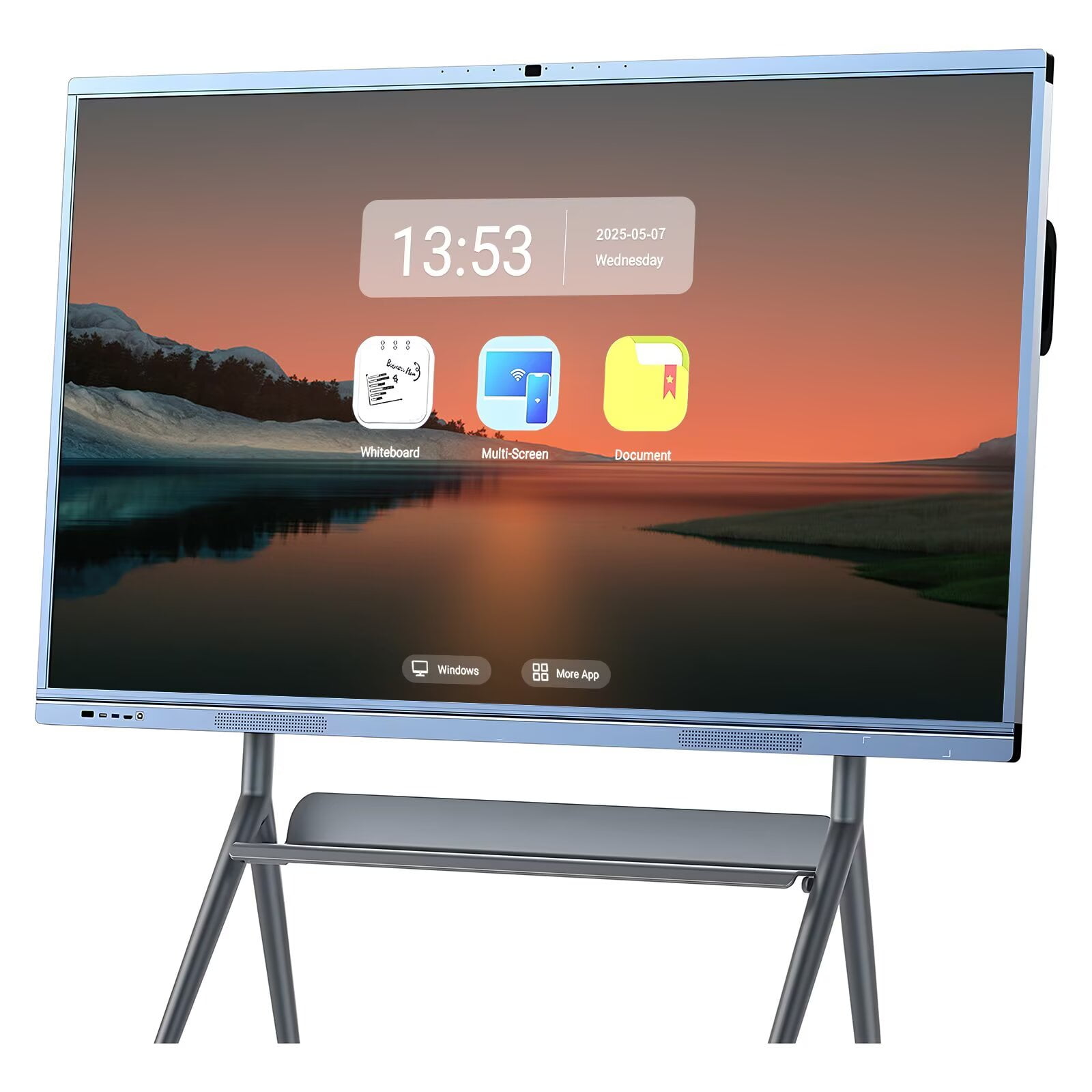 OmninexHub Smart Board 65 Inch Interactive Whiteboard for Office, Digital Interactive White ...