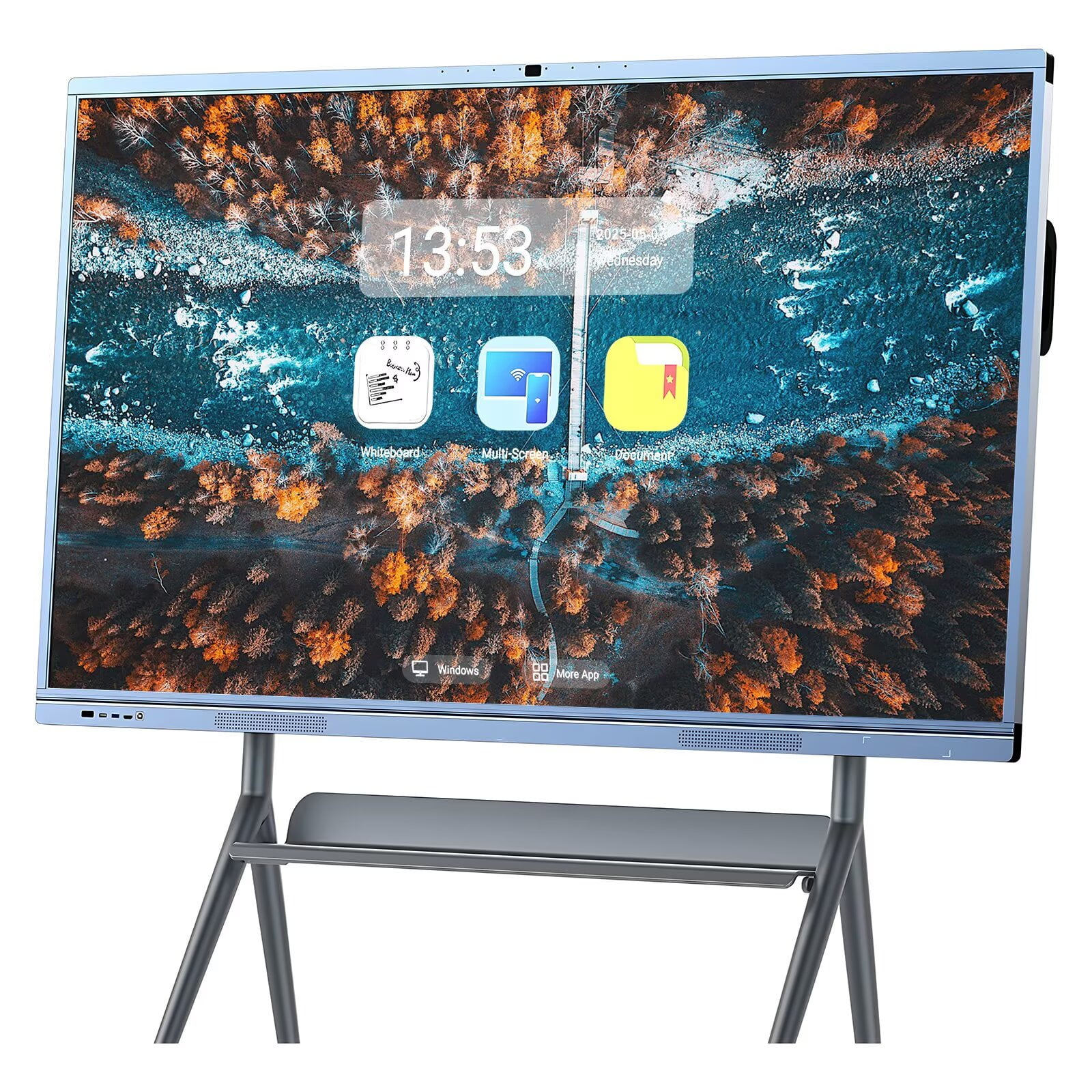 OmninexHub Smart Board, 65 Inch Screen Mirroring Wireless Projection Digital Calendar ...