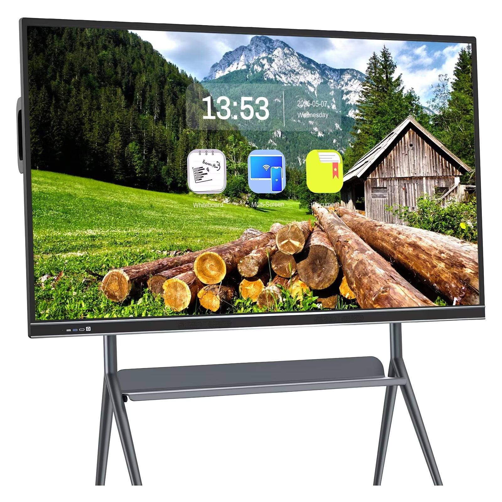 OmninexHub Smart Board 86 Inch Interactive All-in-One Touch Screen with ...