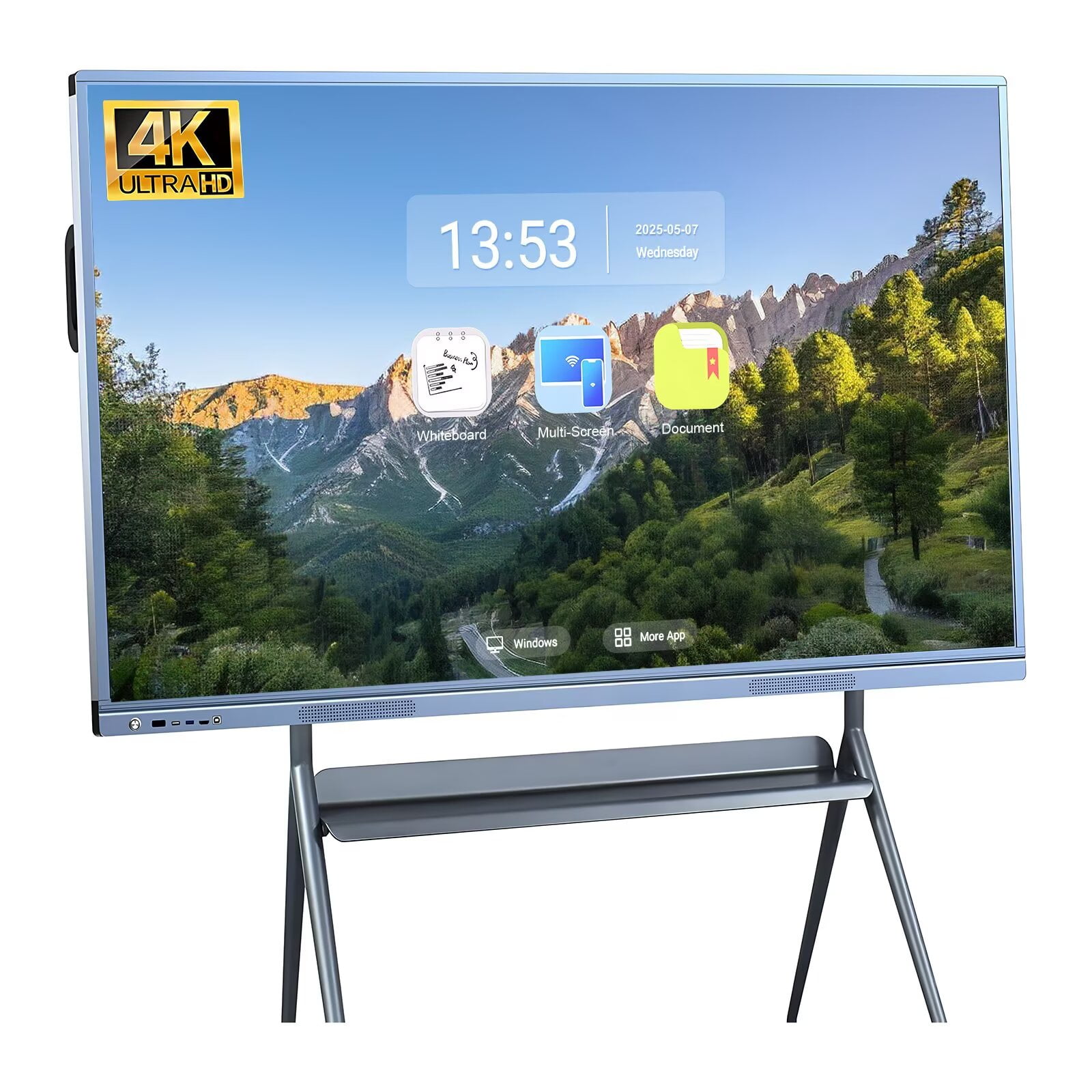OmninexHub Smart Board for Classroom, 55 Inch Digital Touch Screen All-In-One Computer ...