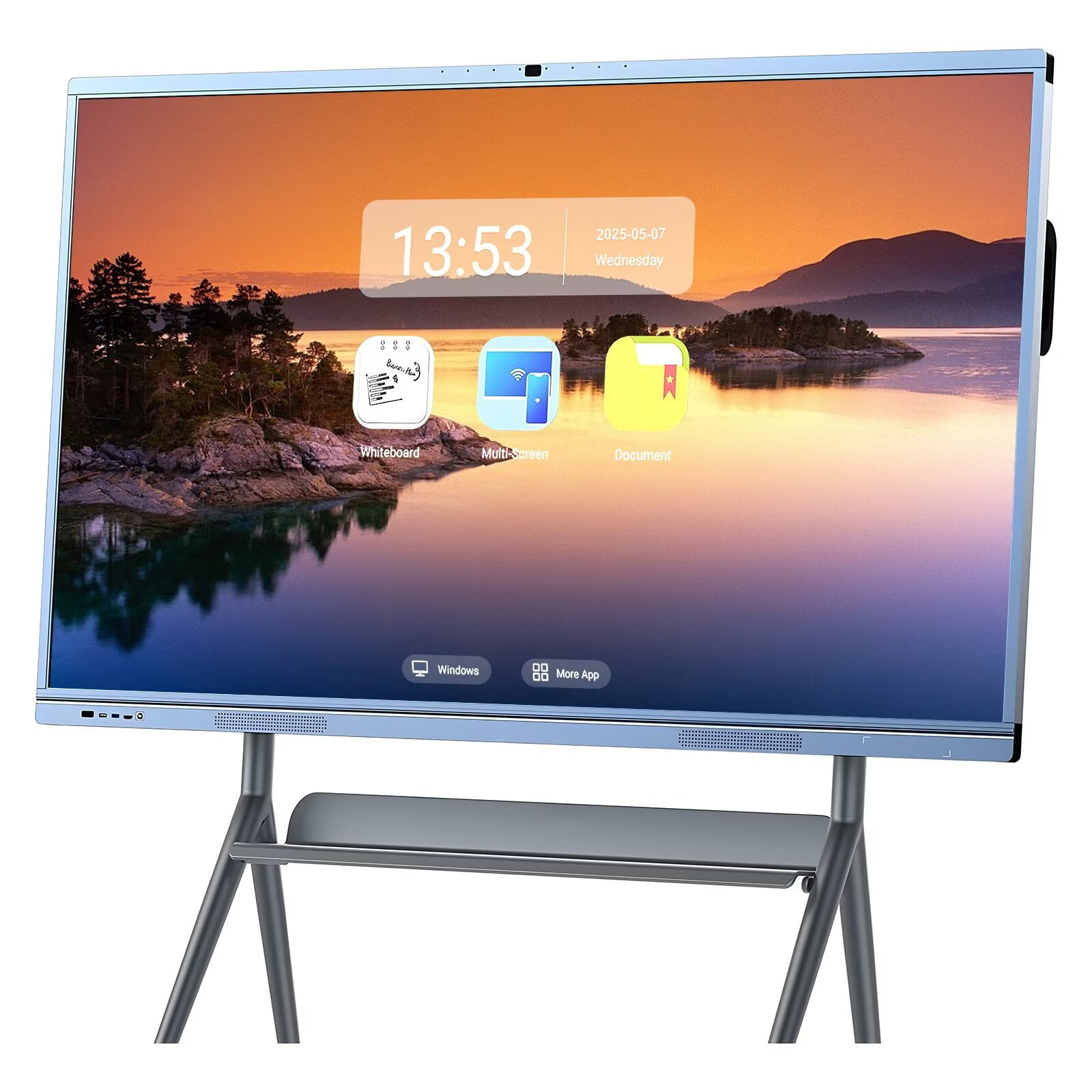 OmninexHub Smart Board Touchscreen Monitor, 65 Inch Screen Mirroring Wireless Projection Digital ...