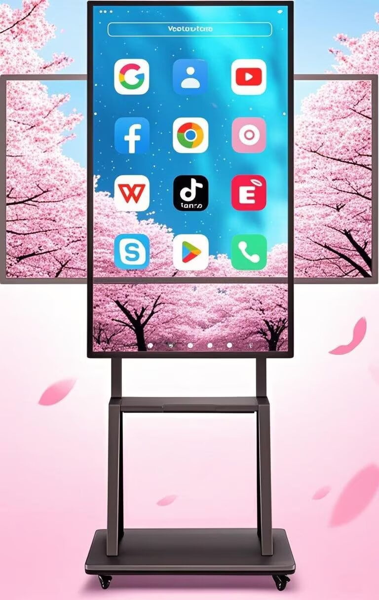 OmninexHub Touch Screen Board, 49 Inch Smart Board All In One Interactive Whiteboard Player for ...