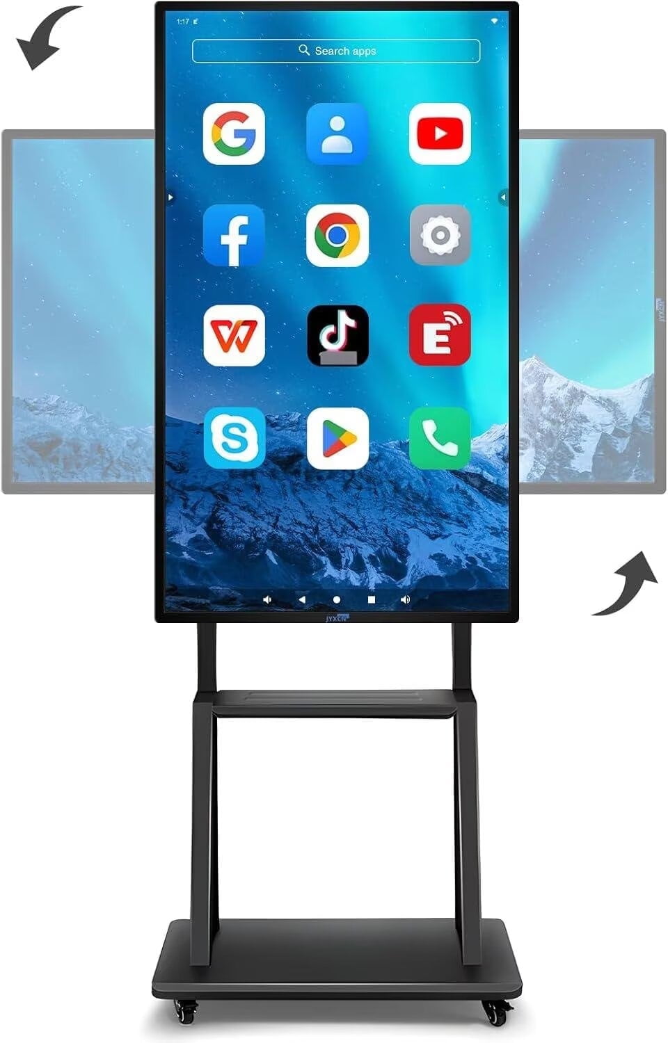 OmninexHub Smart Board 49 Inch 4K Touch Screen Digital Electronic Interactive Whiteboard And ...