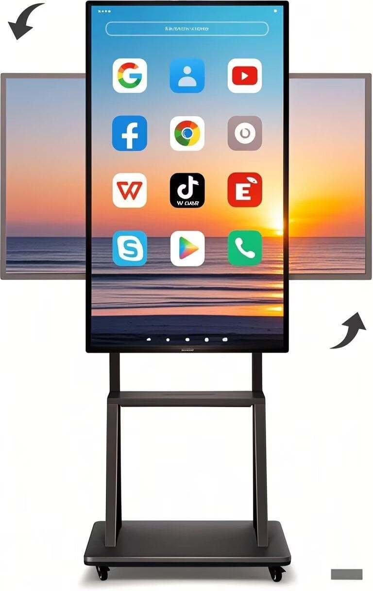 OmninexHub Touch Screen Interactive Whiteboard, 49 Inch Digital ...