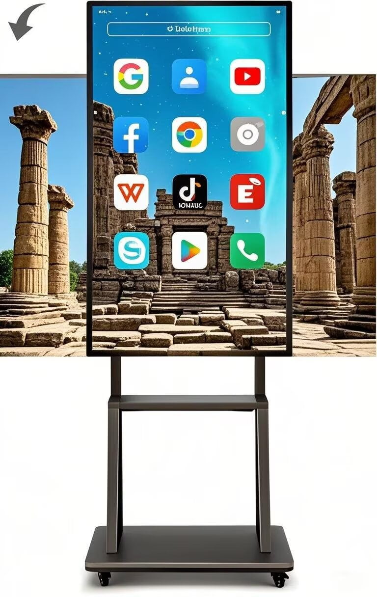 OmninexHub Touch Smart Board, 49 Inch Smart Board Digital Electronic ...