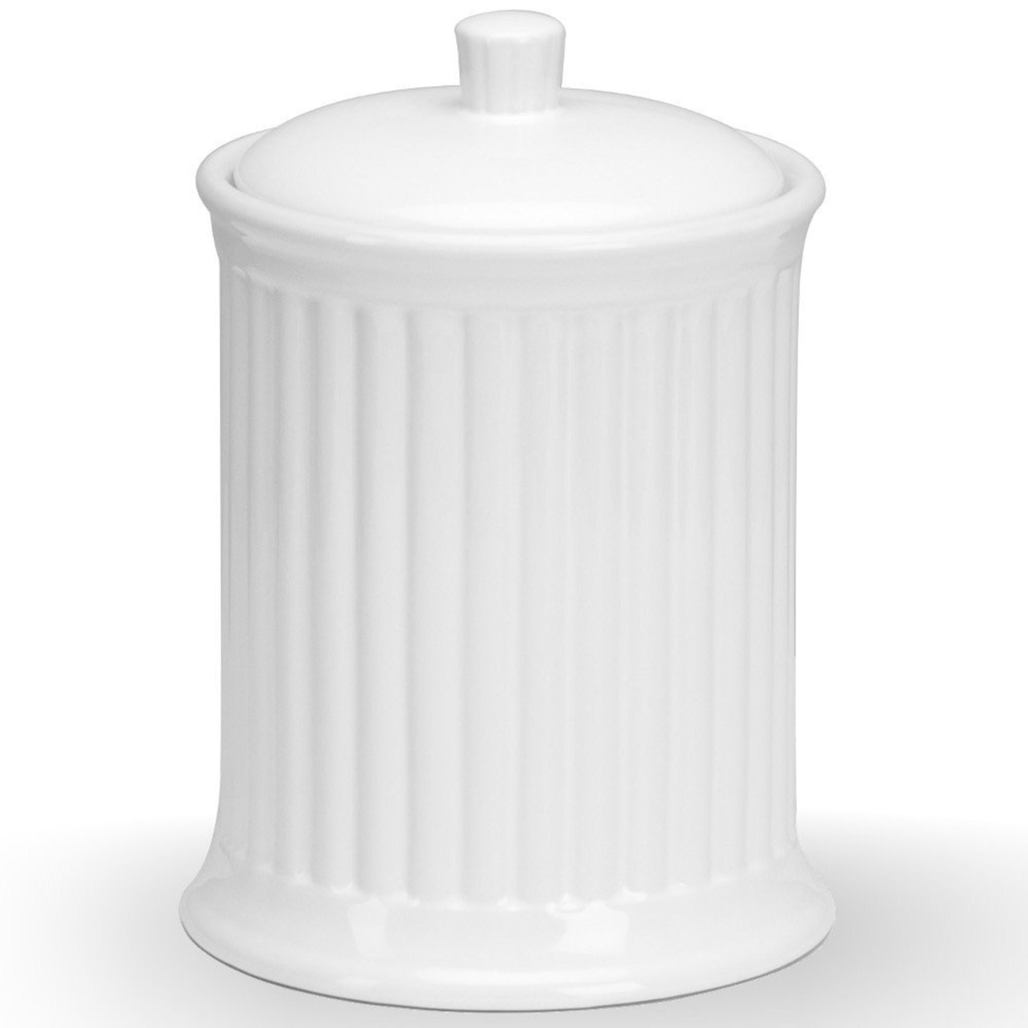 Omniware Simsbury XL Canister, 120oz Stoneware Cookie Jar with Lid ...