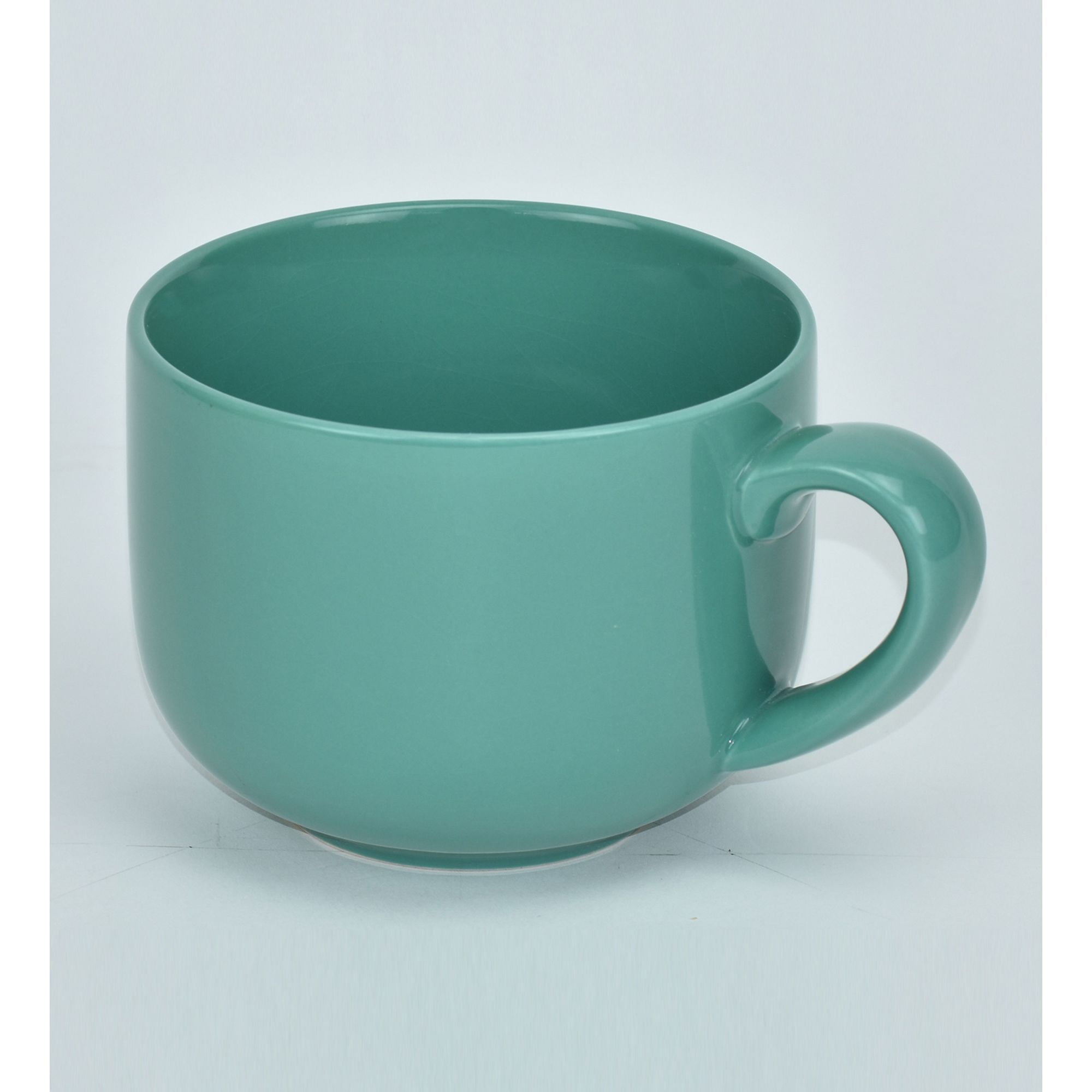 Omniware Teaz Cafe 24oz Jumbo Mug - Rustic Stoneware, Oversized Handle ...