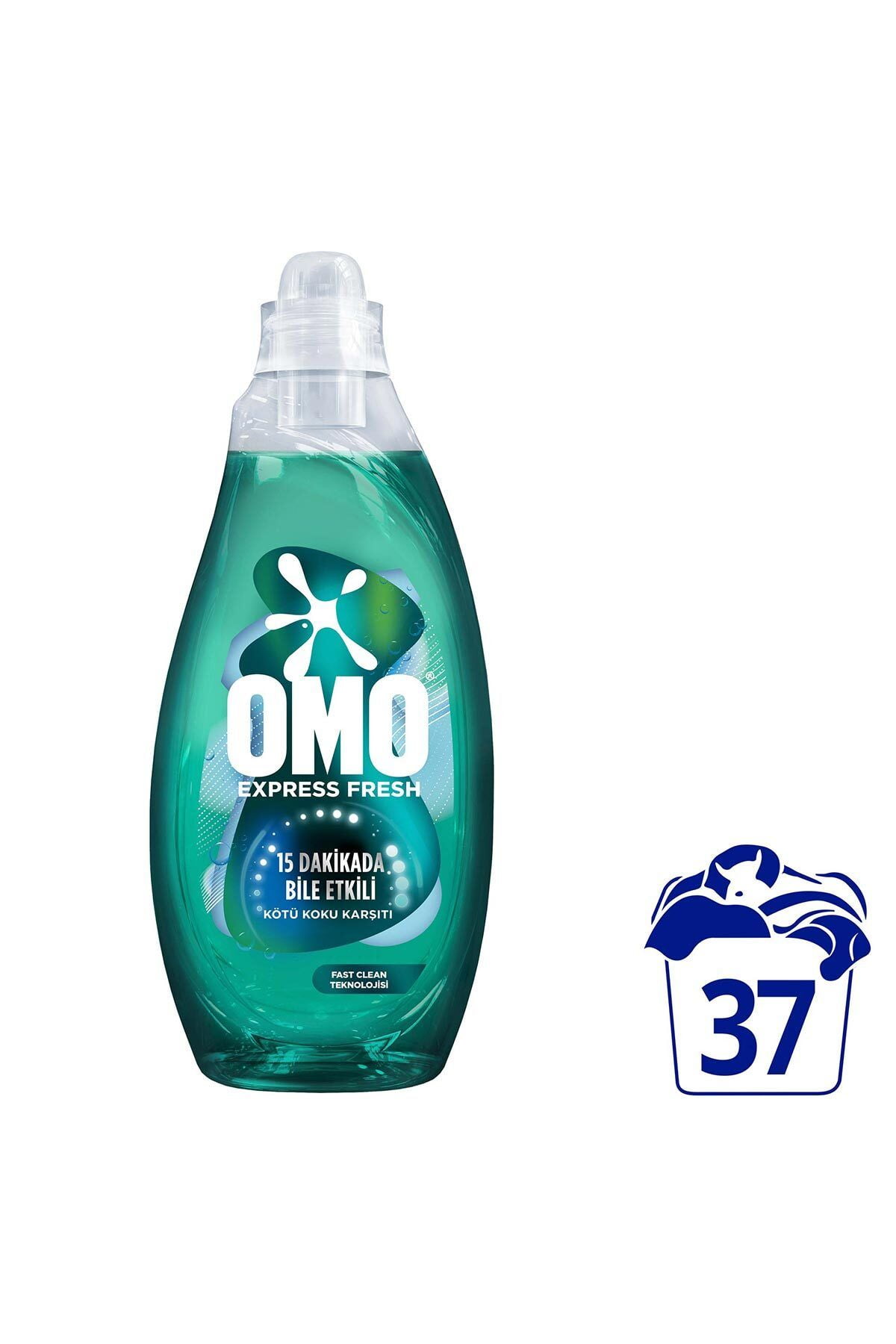 Omo Express Fresh Anti-Bad Odor White and Colored Liquid Detergent 1480 ...