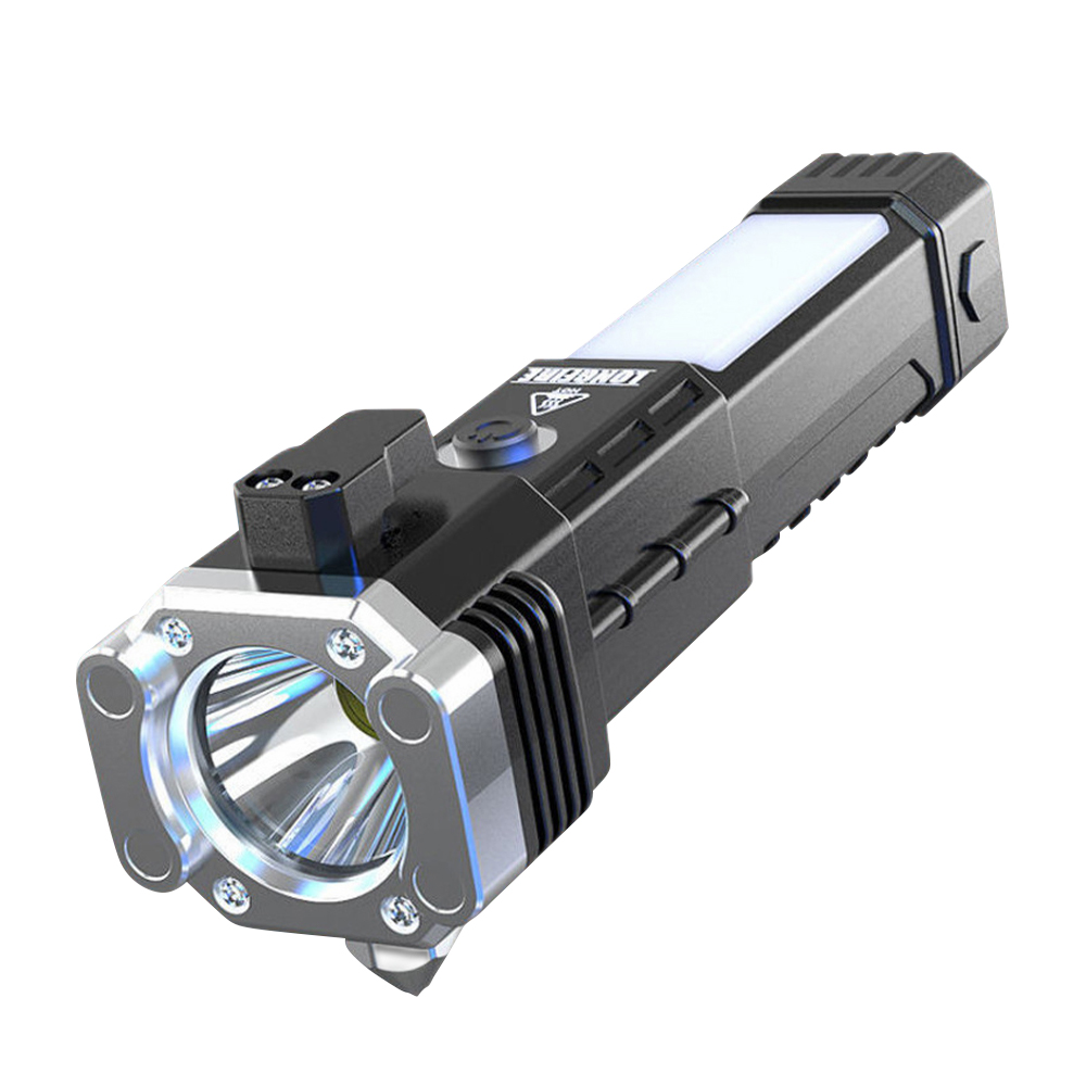 Omorc Multi-function Handheld LED Flashlight, Safety Hammer Outdoor ...