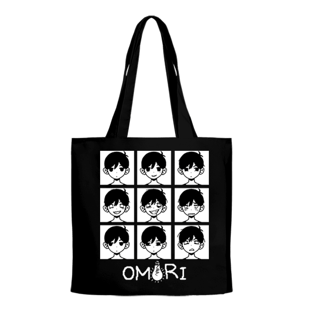Omori Photo Shoulder Bags New Logo Merch Tote Unisex Fashion Casual ...