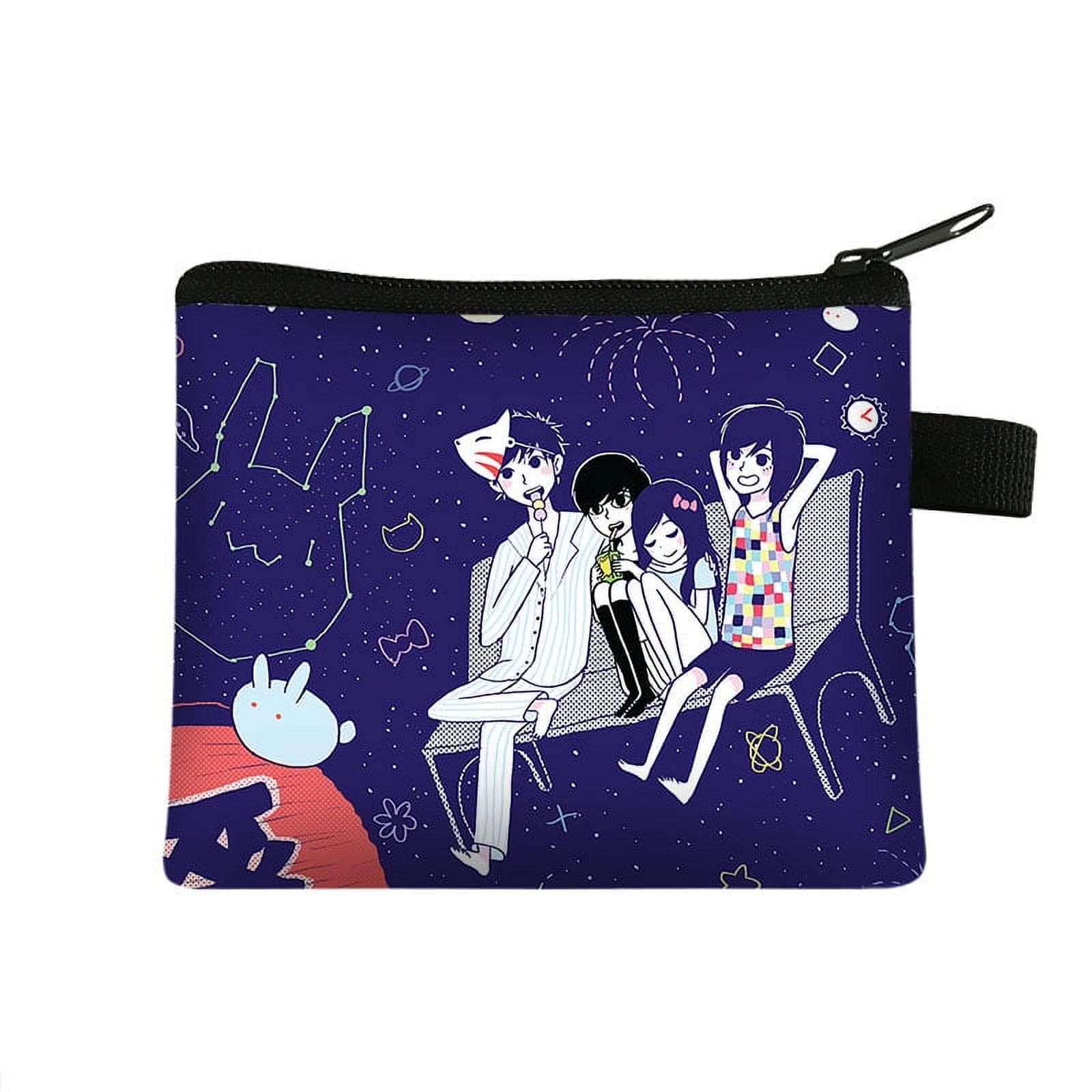 Omori Print Coin Purse Women Wallet Credit Card Money Coin Bag Teenager ...