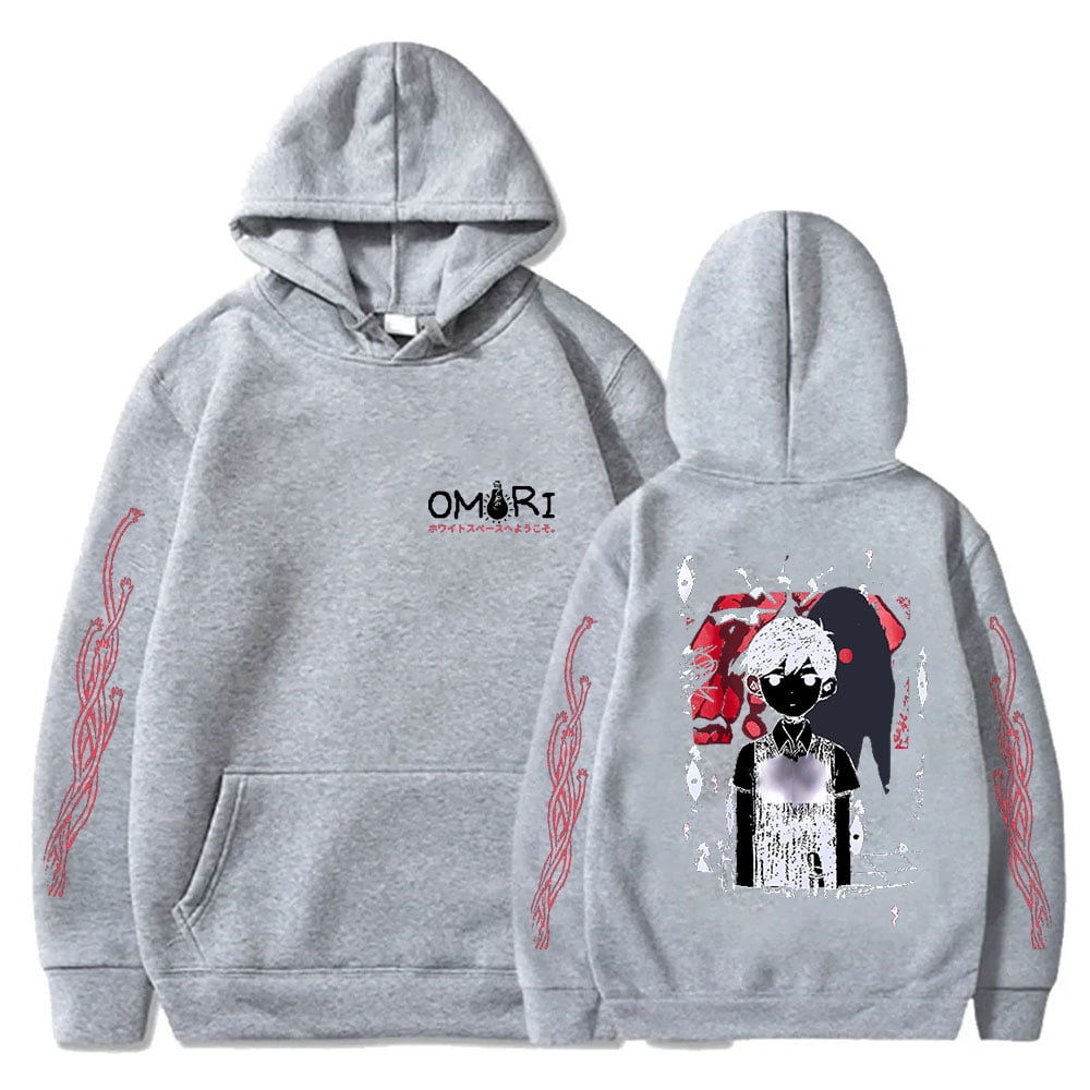 Omori Red Space Hoodies New Logo Merch Hooded Sweatshirts Winter Women ...