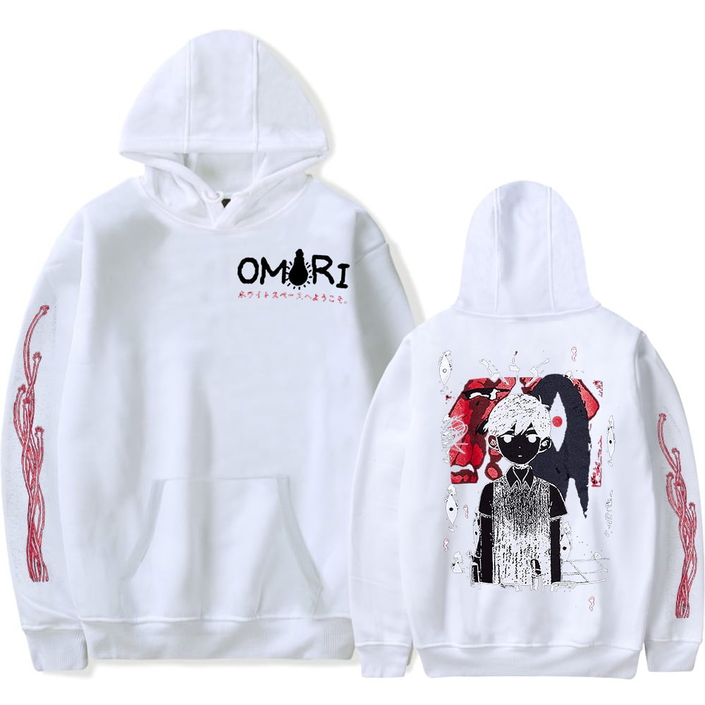 Omori Red Space Merch Hoodies Popular Graphics Print Unisex Trendy ...