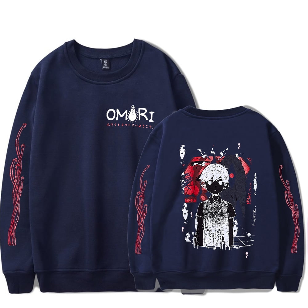 Omori Red Space Merch crew neck sweatshirt Popular Graphics Print ...