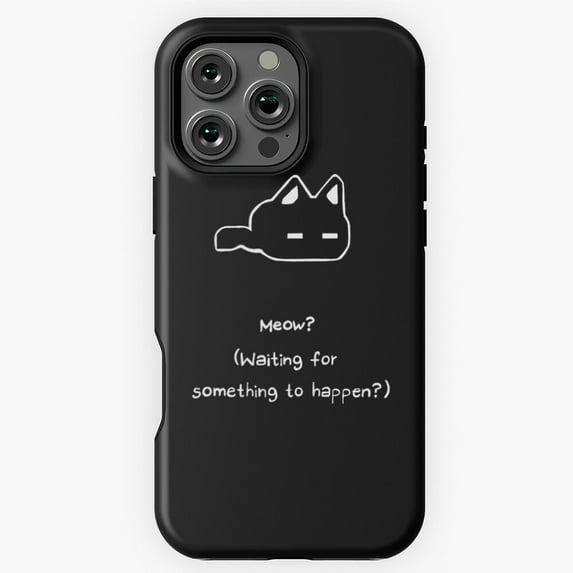 Omori Waiting for something to happen Phone Case for iPhone 16 15 14 13 ...