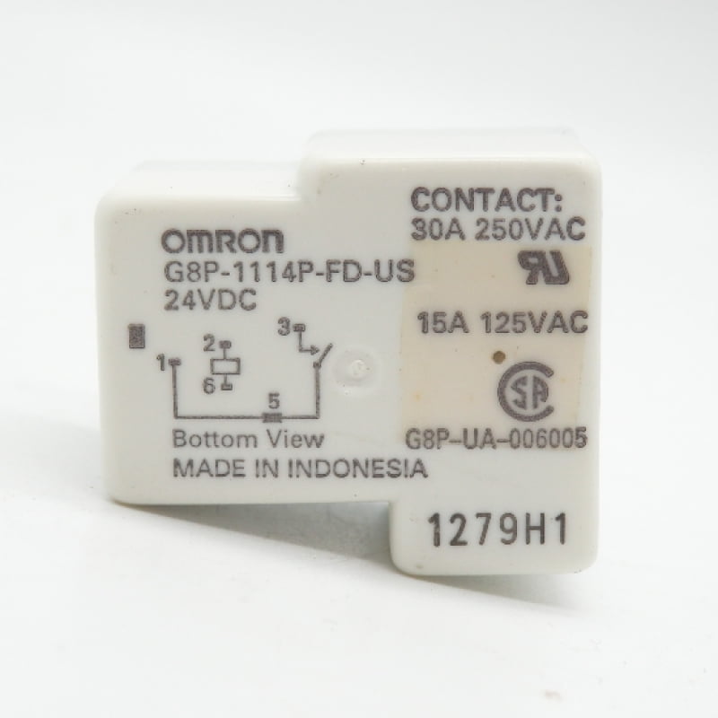 Omron 24VDC 5-Pin Power Relay G8P-1114P-FD-US-24VDC - Walmart.com