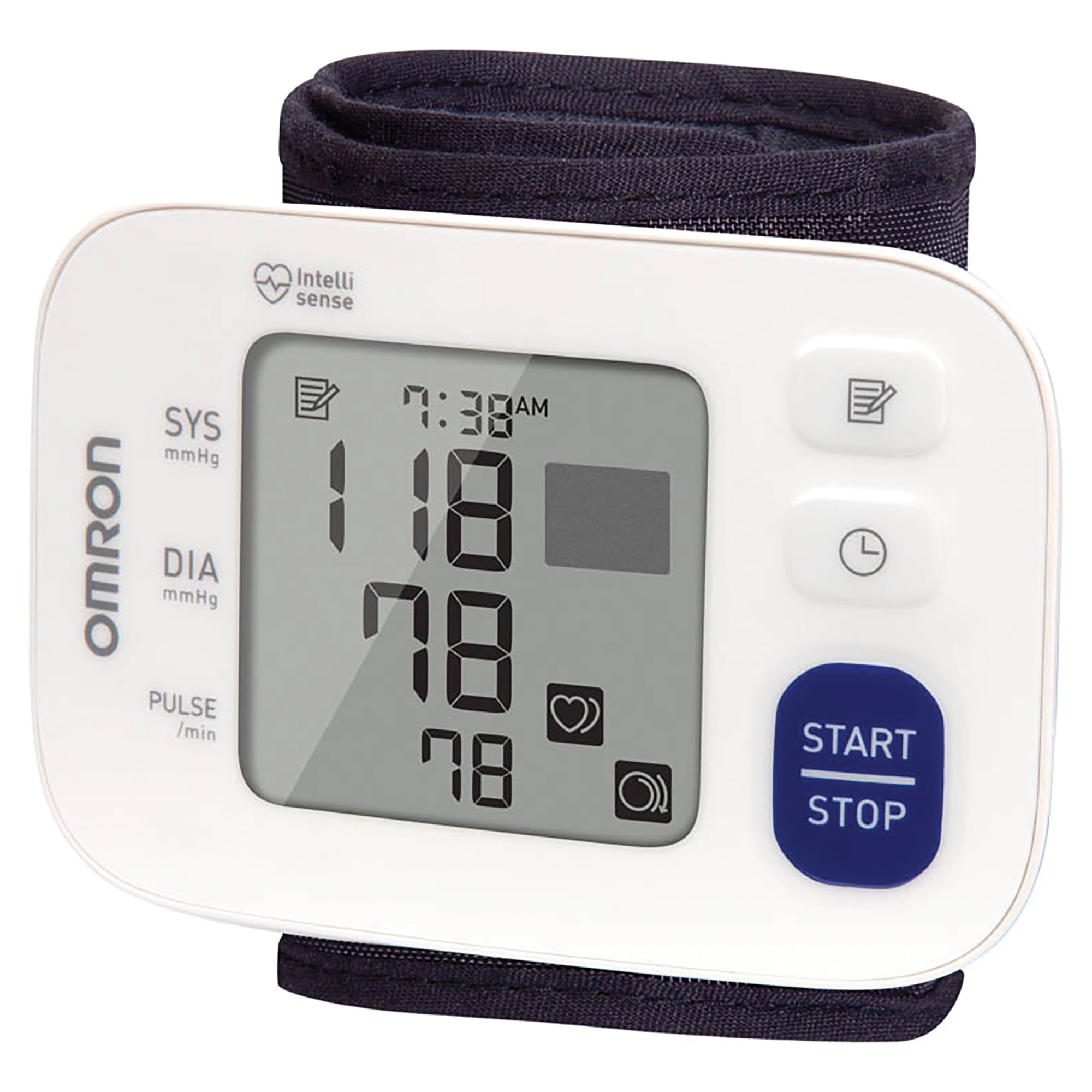 Omron 3 Series Wrist Blood Pressure Monitor and 20 Pack EnviroMax AAA Extra Heavy-Duty Batteries ...