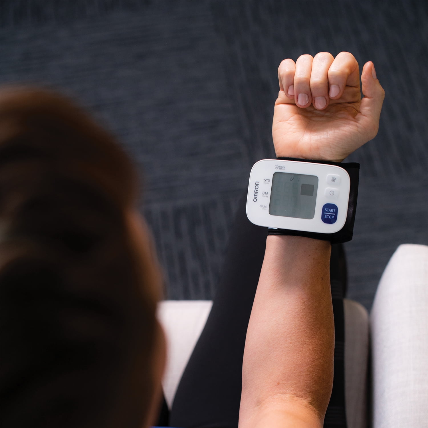 Omron 3 Series Wrist Blood Pressure Monitor and SC-150 Digital Scale ...