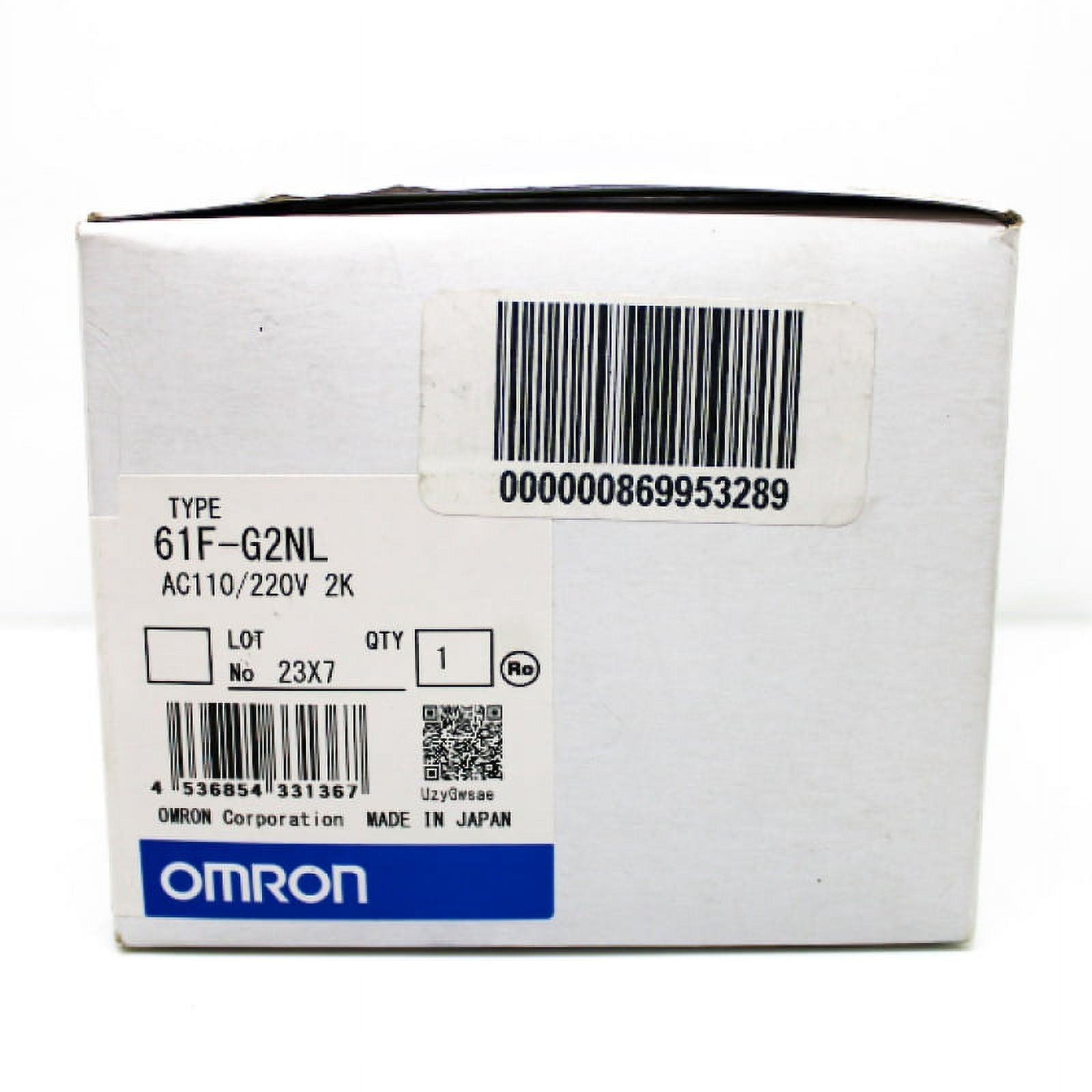 Omron AC110/220V Floatless Level Switch 61F-G2NL AC110/220 2KM ...