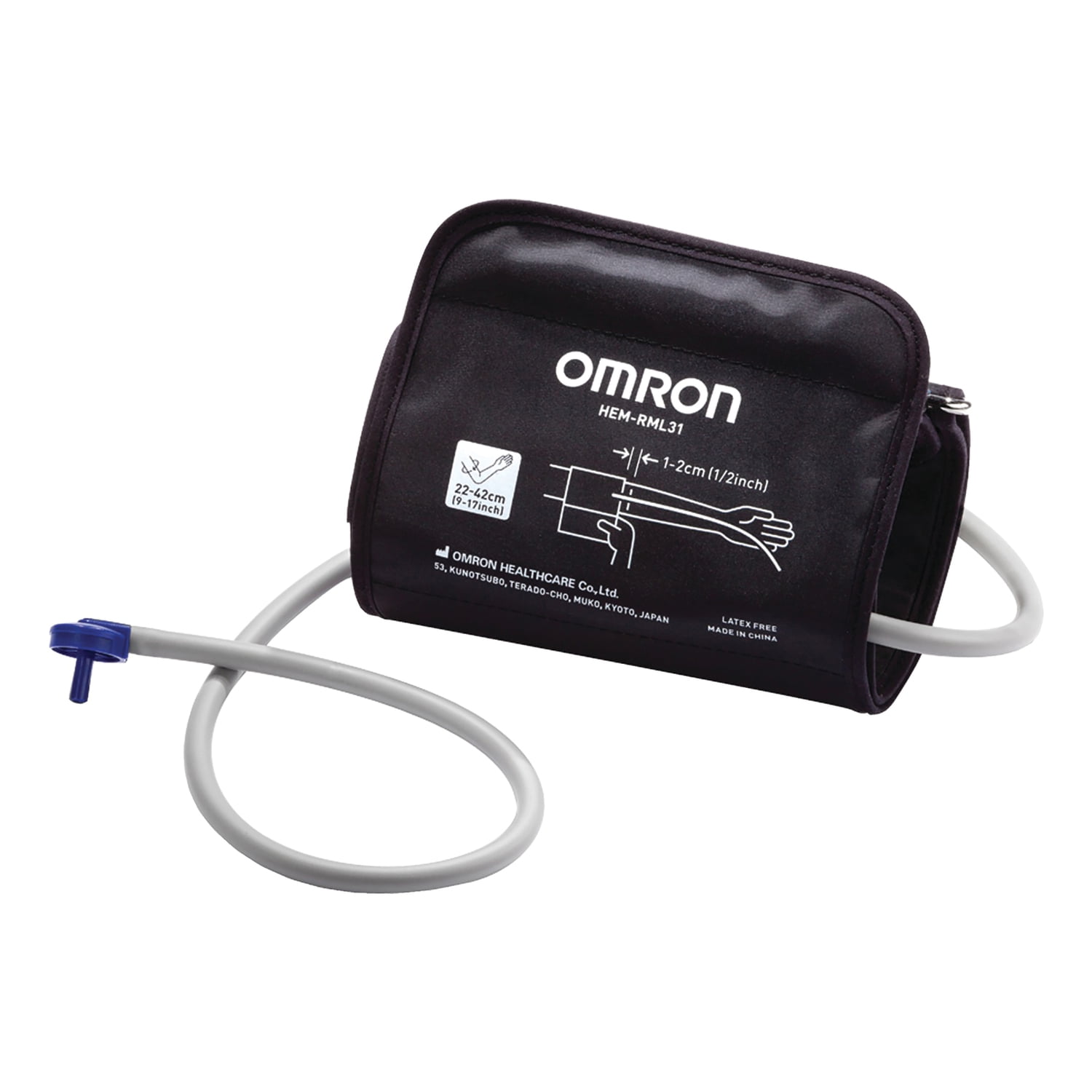 Omron Advanced-Accuracy Series Wide-Range D-Ring Cuff, 843631171165 ...