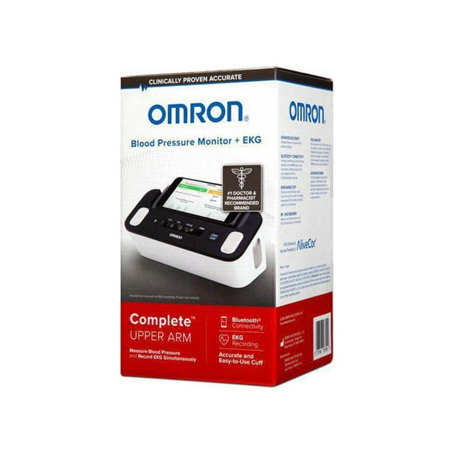 Omron Complete Upper Arm Blood Pressure Monitor & EKG - Walmart.com
