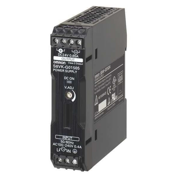 Omron DC Power Supply,5VDC,3A,50/60Hz S8VK-G01505 - Walmart.com