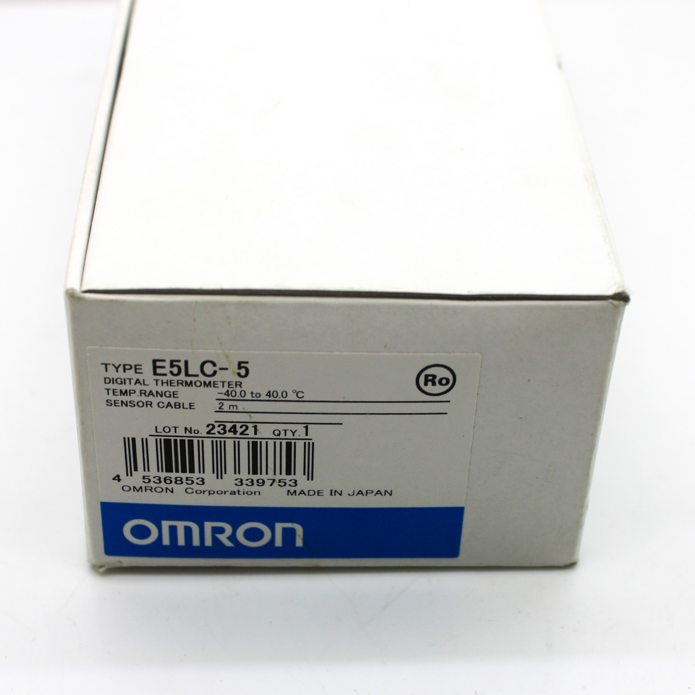 Omron E5LC Series 1 Row x 3-Digits Digital Thermometer E5LC-5 - Walmart.com