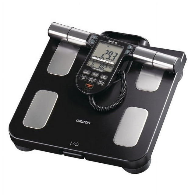 Omron HBF-516B Full-Body Sensor Body Composition Monitor and Scale ...