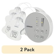 TENS Unit Handheld Electronic Pulse Massager with 8 Pads by Bluestone ...