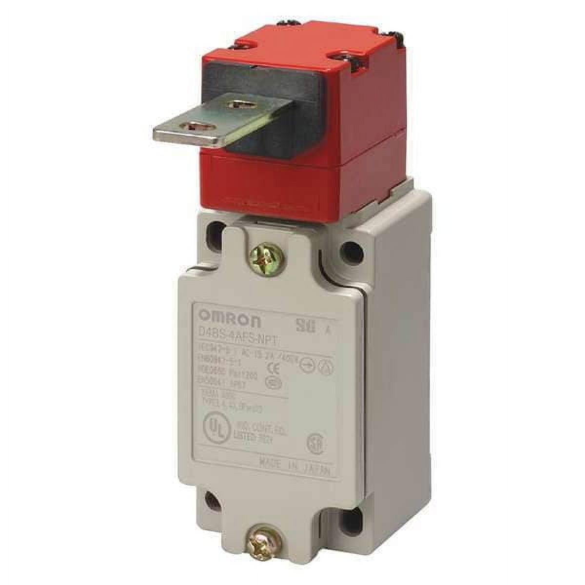 Omron Safety Interlock Switch, Aluminum, 2NC D4BS-4AFS-NPT - Walmart.com