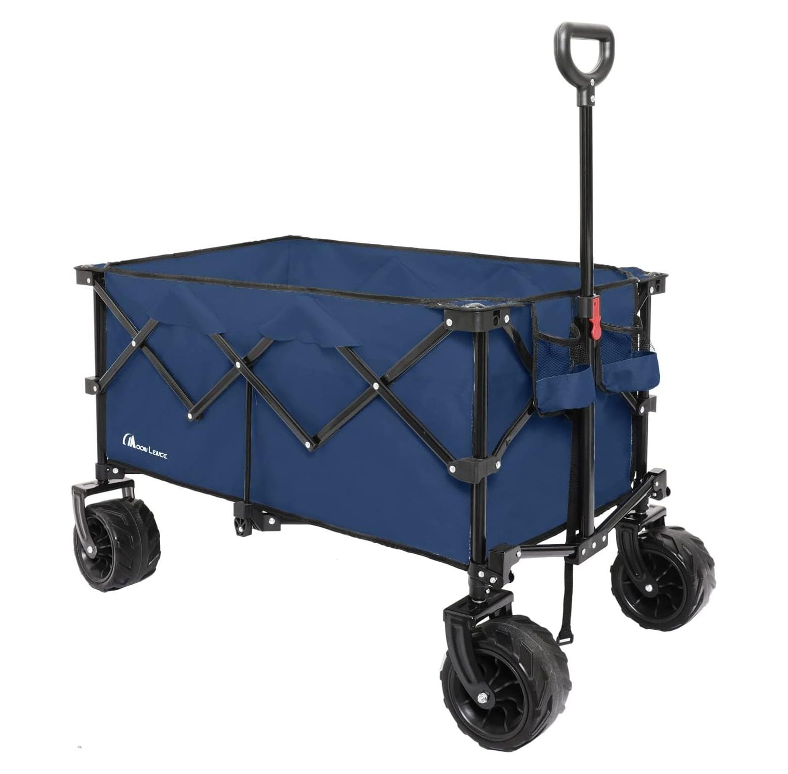 Omsix Collapsible Folding Wagon Cart Heavy Duty Folding Garden Portable ...