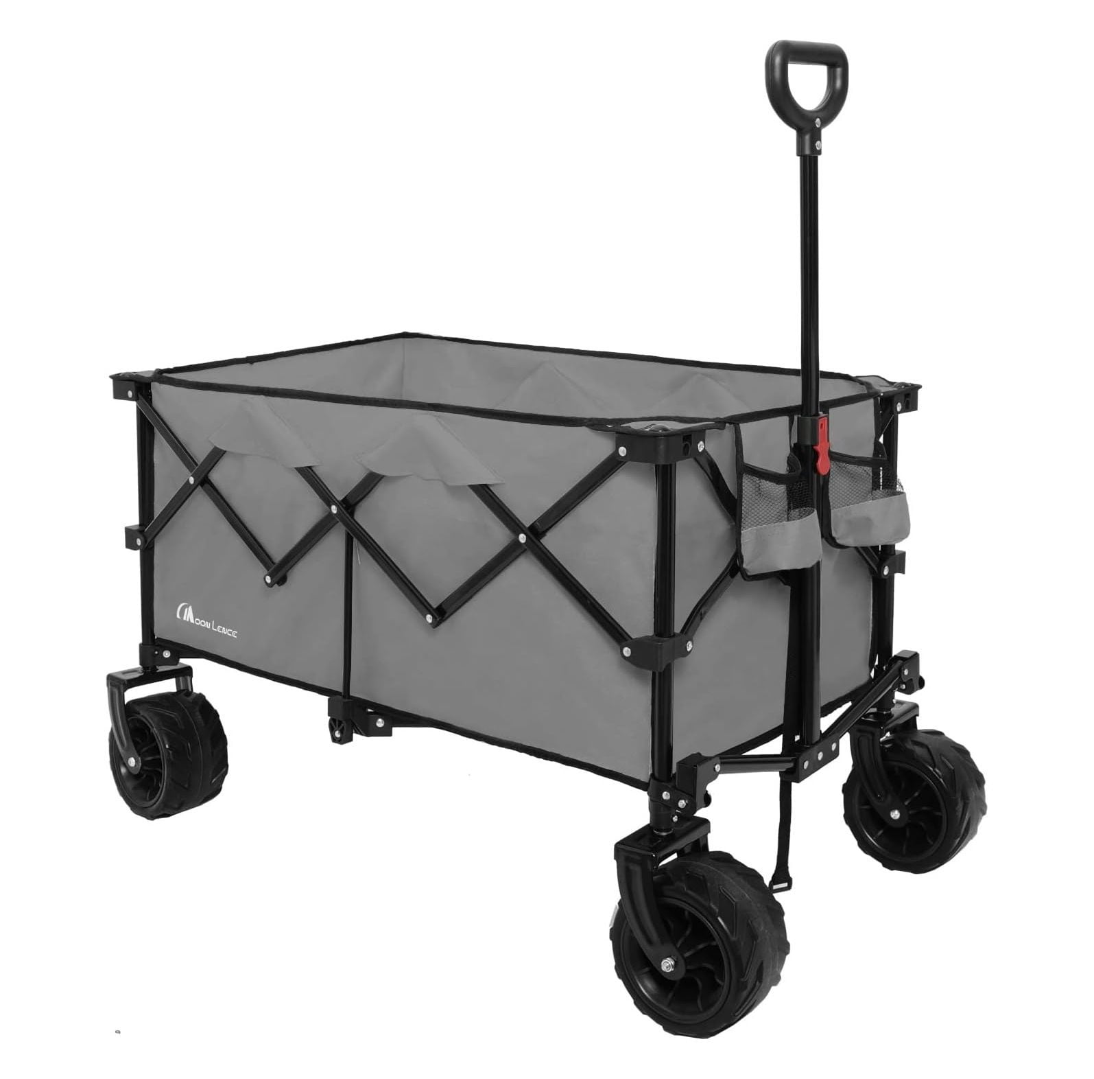 Omsix Collapsible Folding Wagon Cart Heavy Duty Folding Garden Portable ...