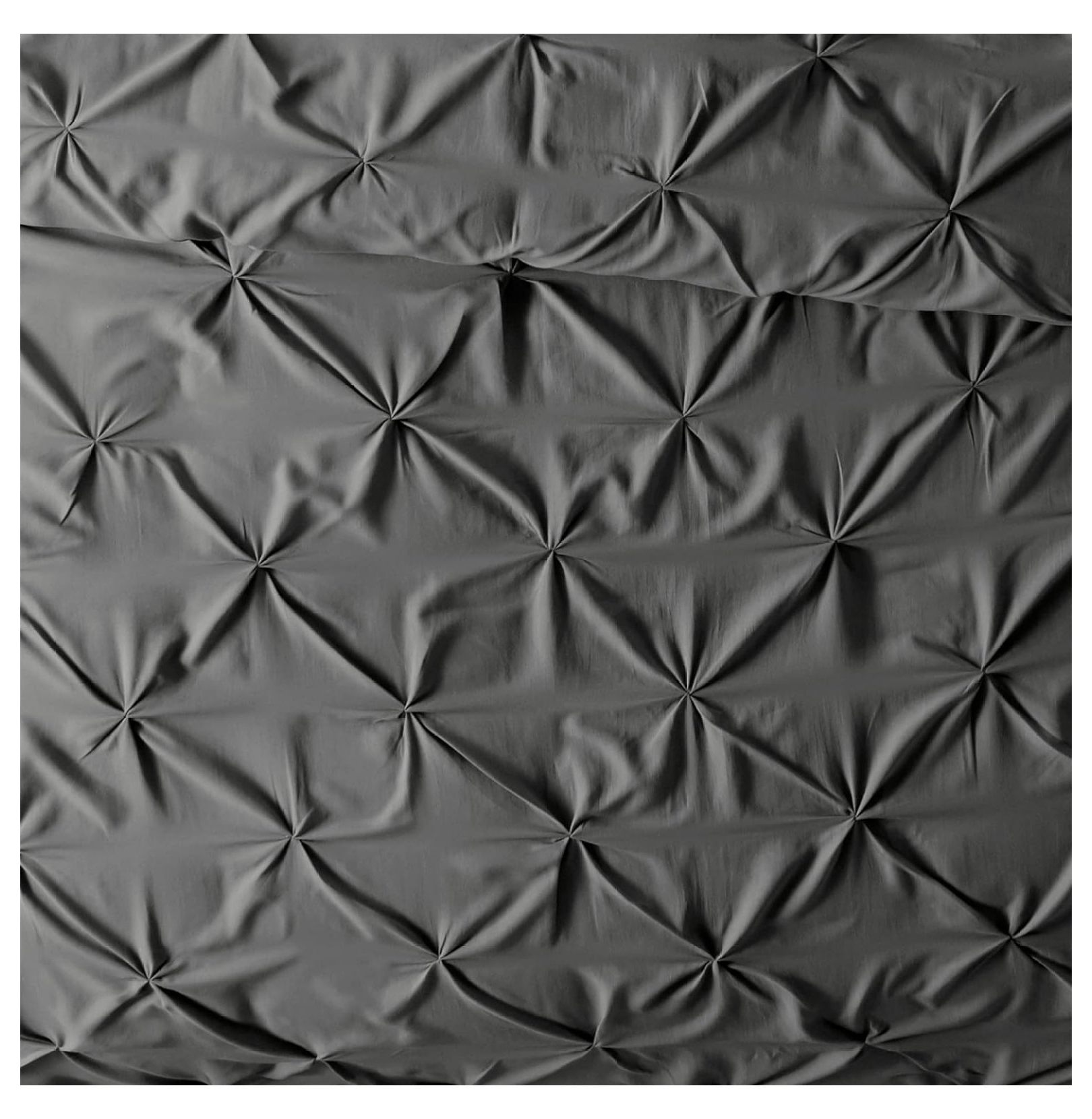 Omsix Pattern and Pinch Pleat Queen Duvet Cover Set | Soft, Light ...