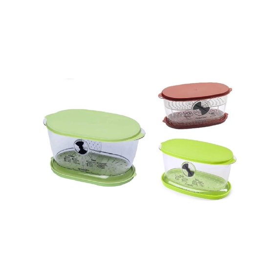 Omsix Ultimate Keeper Set - Collapsible Produce, Fruit and Vegetable ...