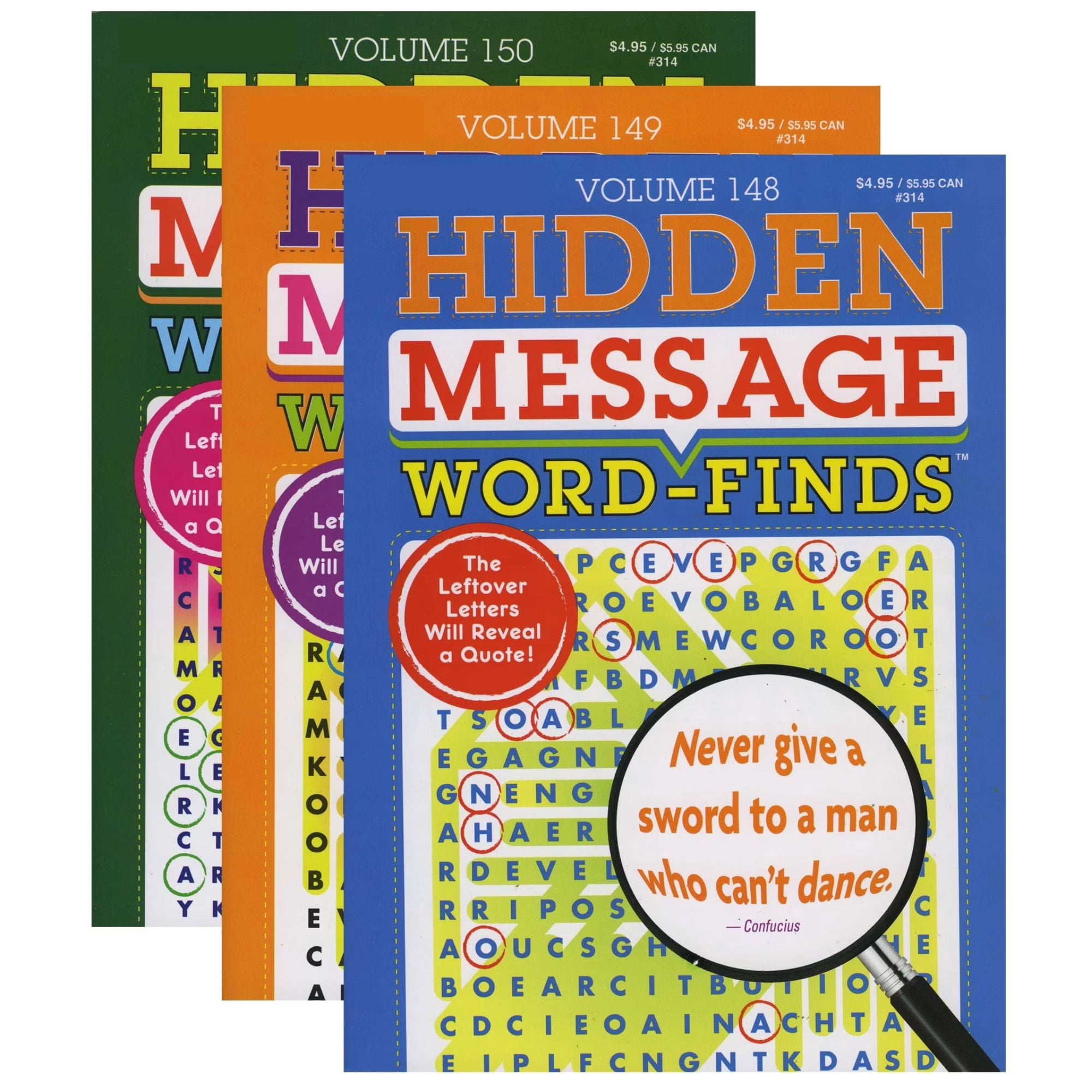 Omura Hidden Message Word Finds Book 2 Titles, Word Search Find Words ...