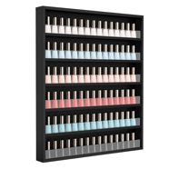 Nail Polish Wood Rack Holds Up To 90 Nail Polish Bottles Nail Salon ...