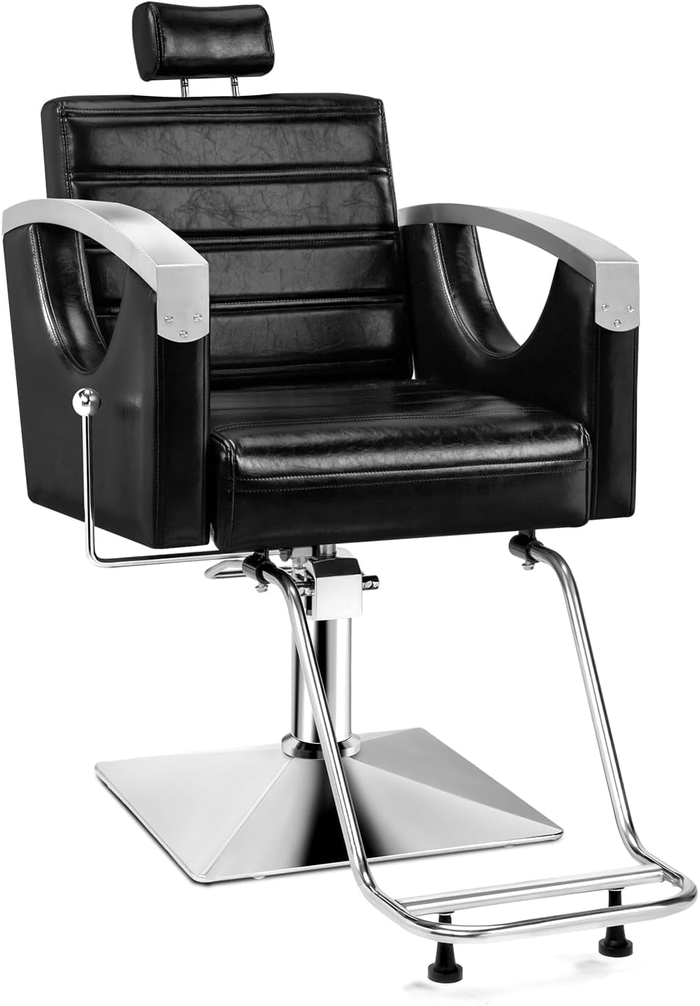 OmySalon All Purpose Salon Chair with Reclining Back, Stylist Chairs ...