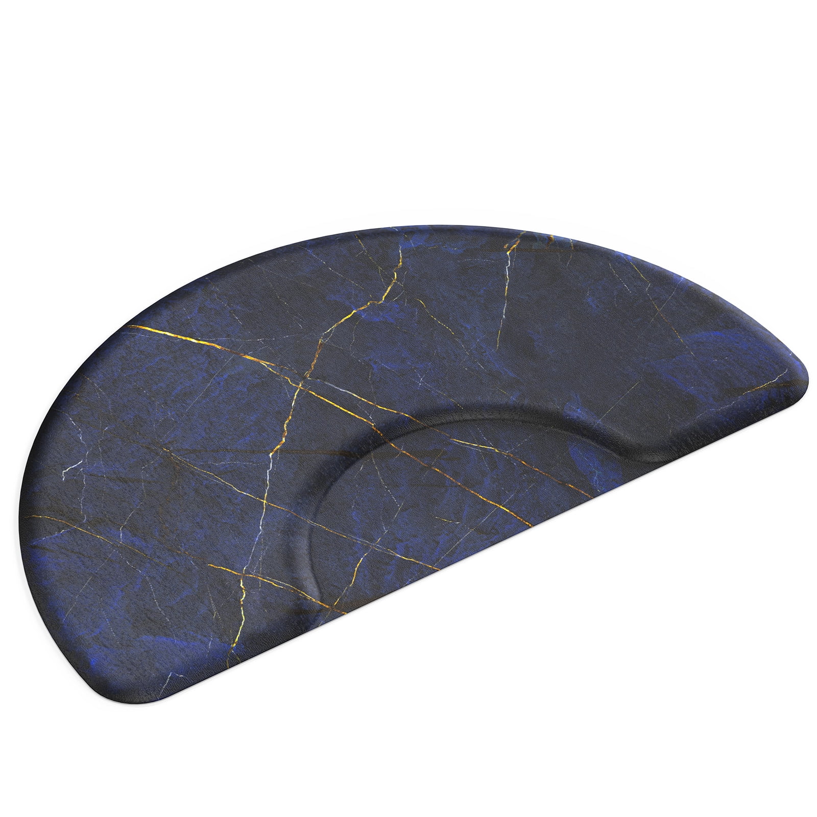 OmySalon Semi Circle Salon Anti-fatigue Mat for Hair Stylist, Barber ...