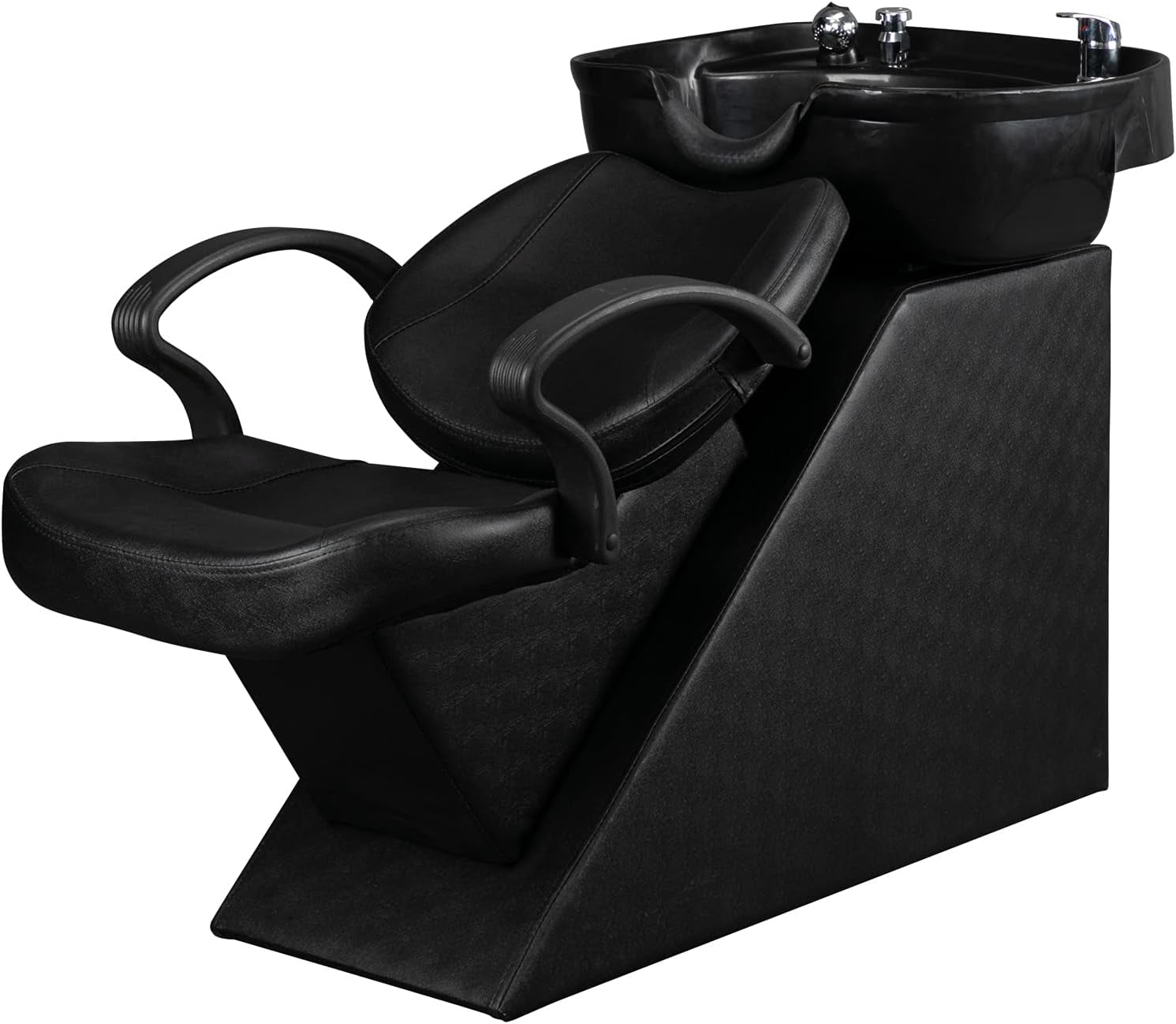 OmySalon Shampoo Bowl for Salon,Barber Backwash Chair Unit Station, ABS ...