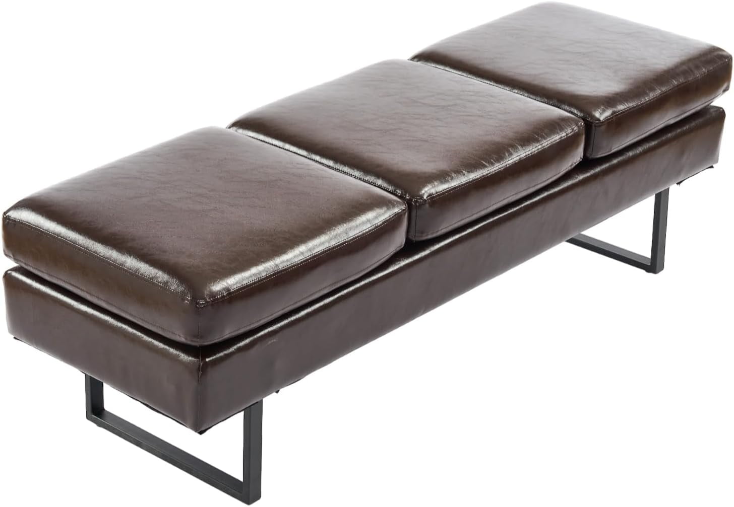 OmySalon Waiting Room Bench Seating, Salon Reception Chairs 3 Seats ...