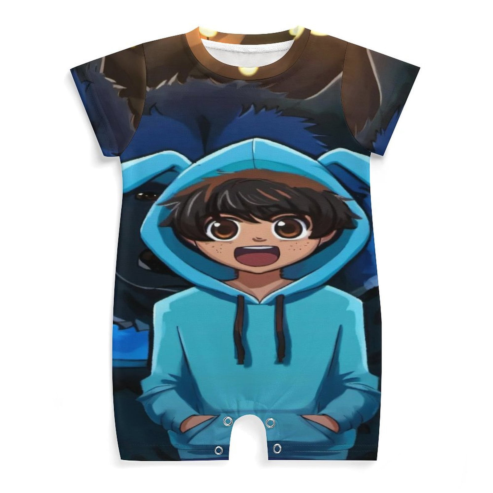 Omz Crew Baby Boy Rompers Short Sleeve Toddler Summer Clothes - Walmart.com