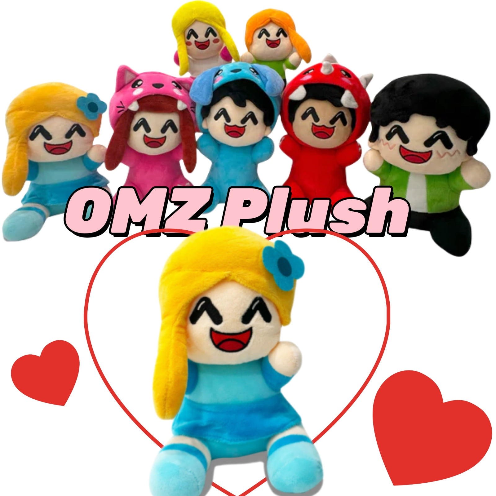 Omz Crew Plushies, 7.8"Omz Plush,Exquisite Plush Toy Gift, Plush Game ...