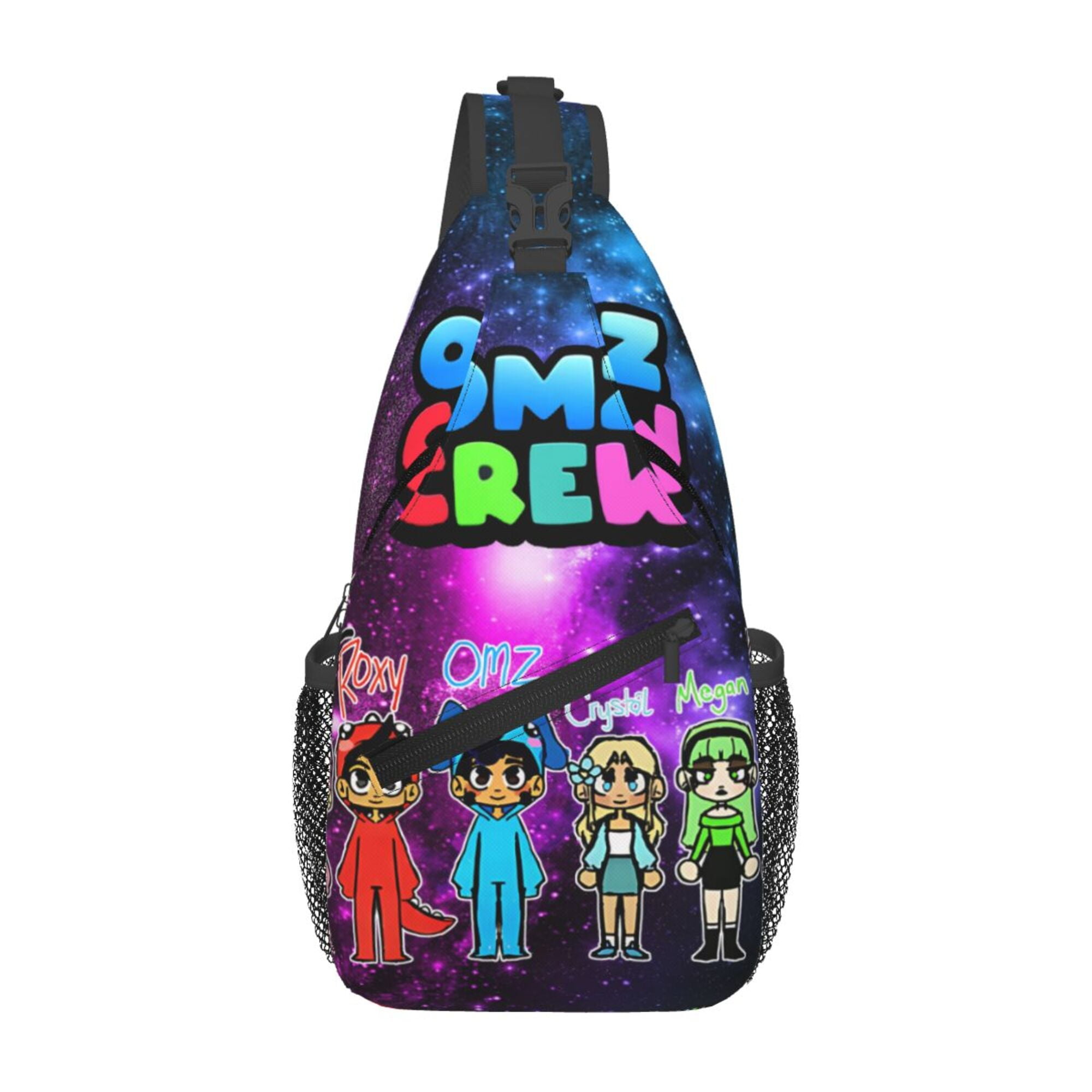 Omz Crew Sling Bag Cartoon Crossbody Backpack Shoulder Bag Outdoor ...