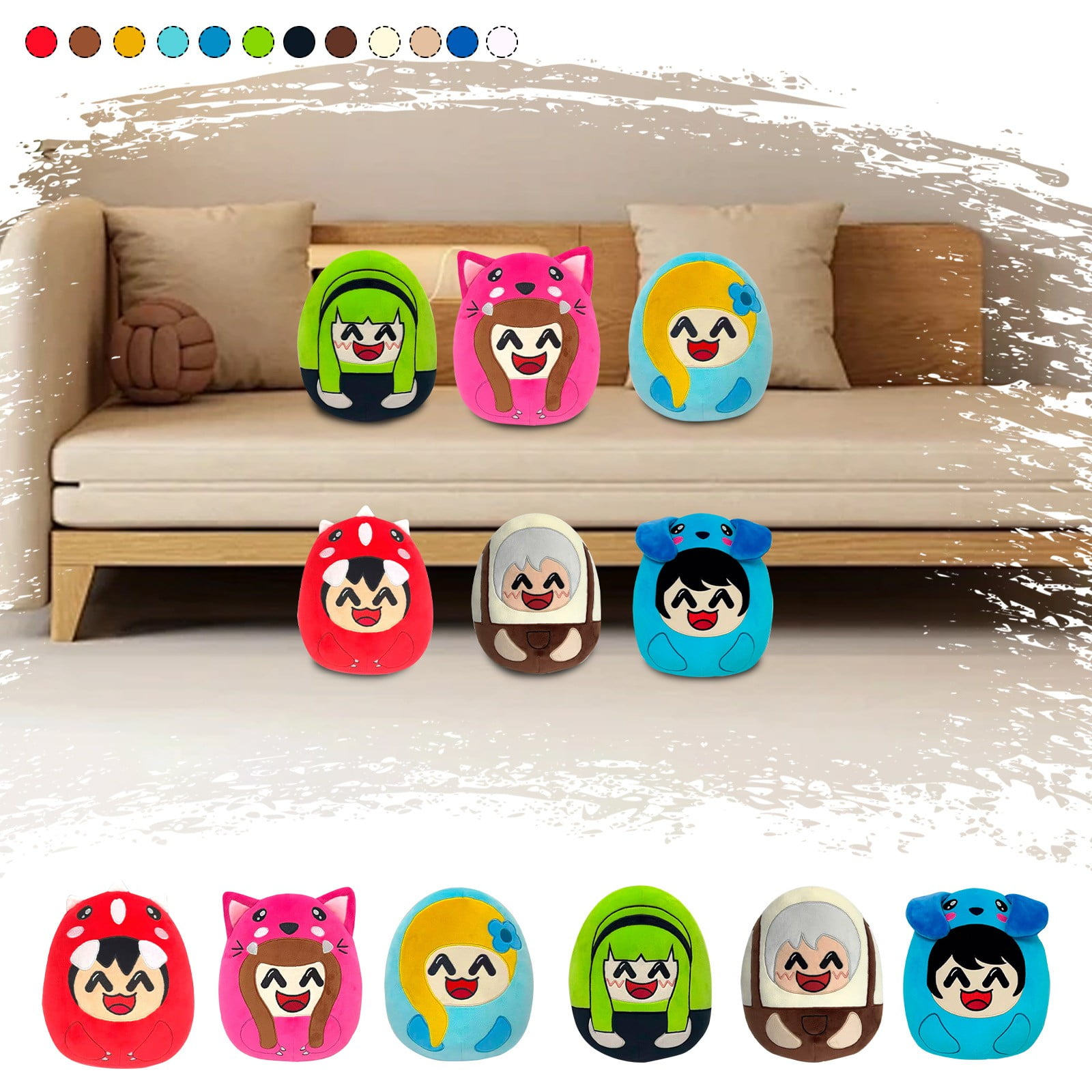 Omz Plush, Omz Crew Plushies, Exquisite Plush Toy Gift, Plush Game ...