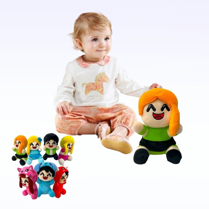 Omz Plush:Omz Stuffed Animals Plush Crystal/lily/luke/roxy Plush for Kids Enhance Your Game ...