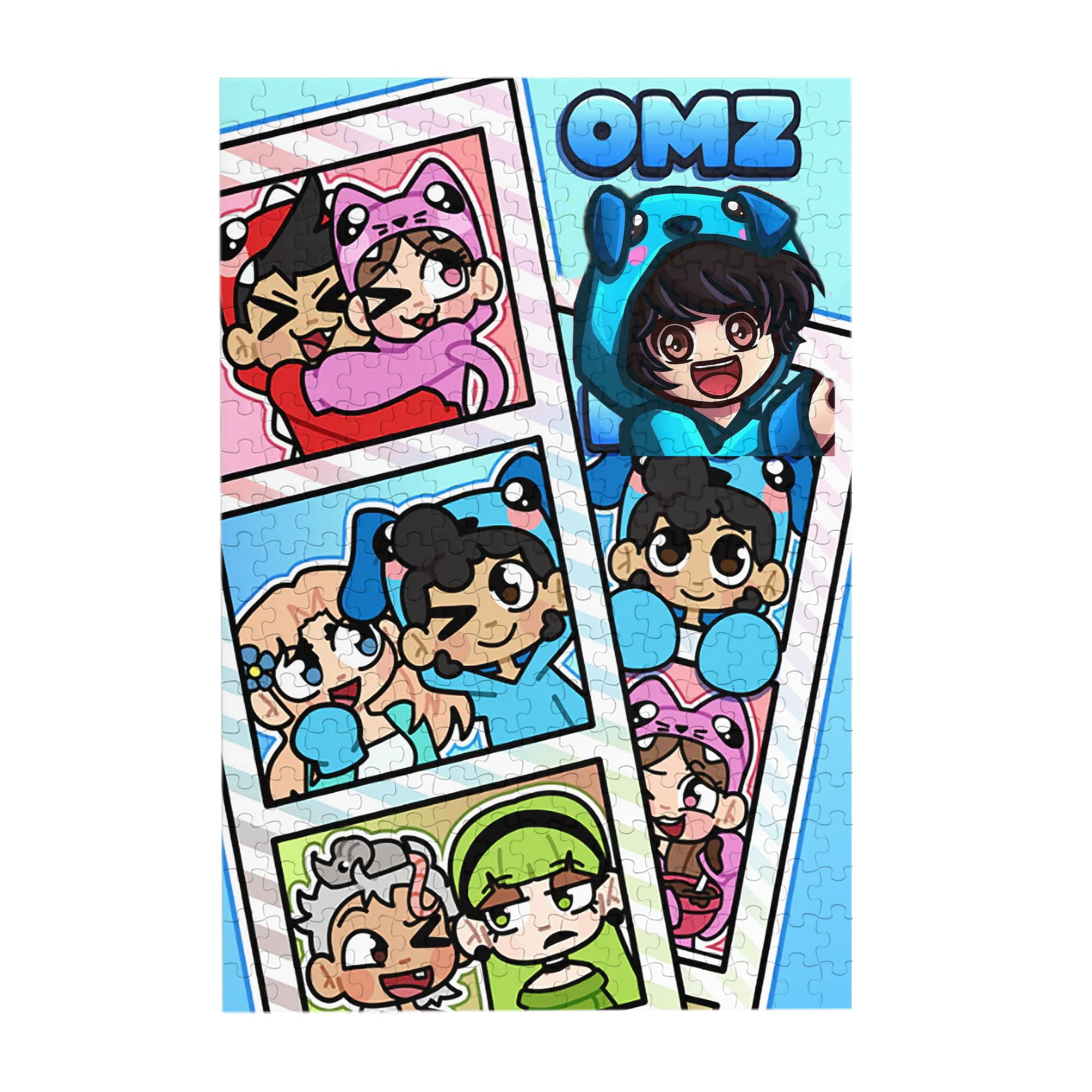 Omzcrew Art 300 Piece Jigsaw Puzzle Picture Puzzle Glossy Sturdy Pieces ...