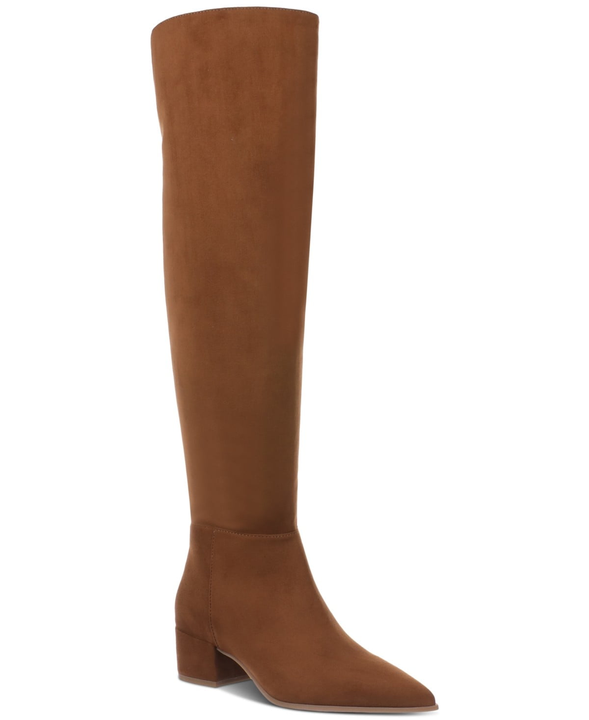 On 34th Womens Gabriellaa Boots Cognac Micro 7M - Walmart.com