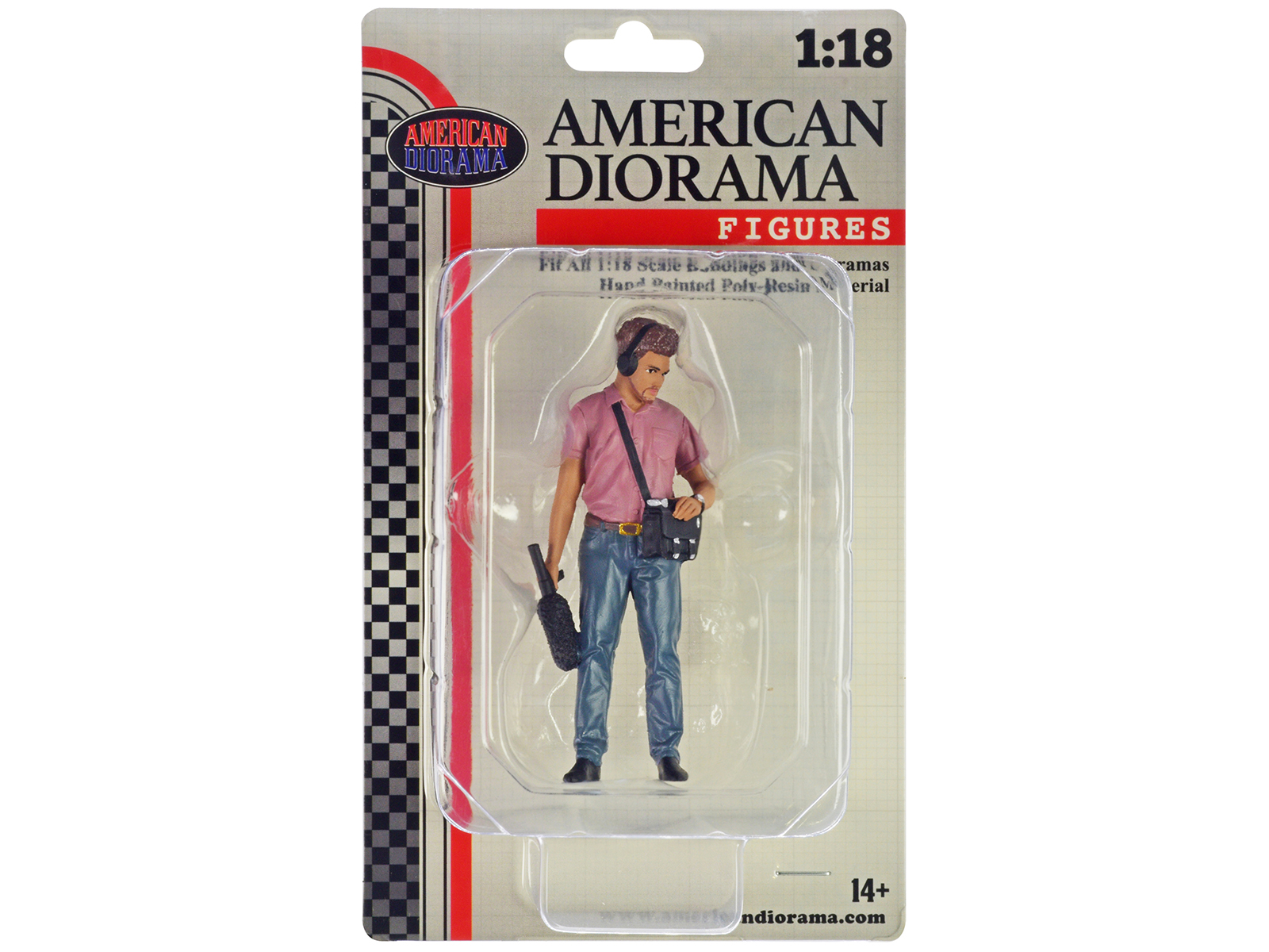 "On-Air" Figure 4 for 1/18 Scale Models by American Diorama - Walmart.com