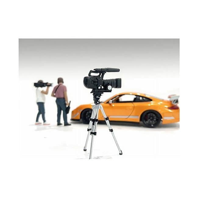 AMERICAN DIORAMA 1/18 - FIGURINES On-Air Figure V - Set 2 Figure ...