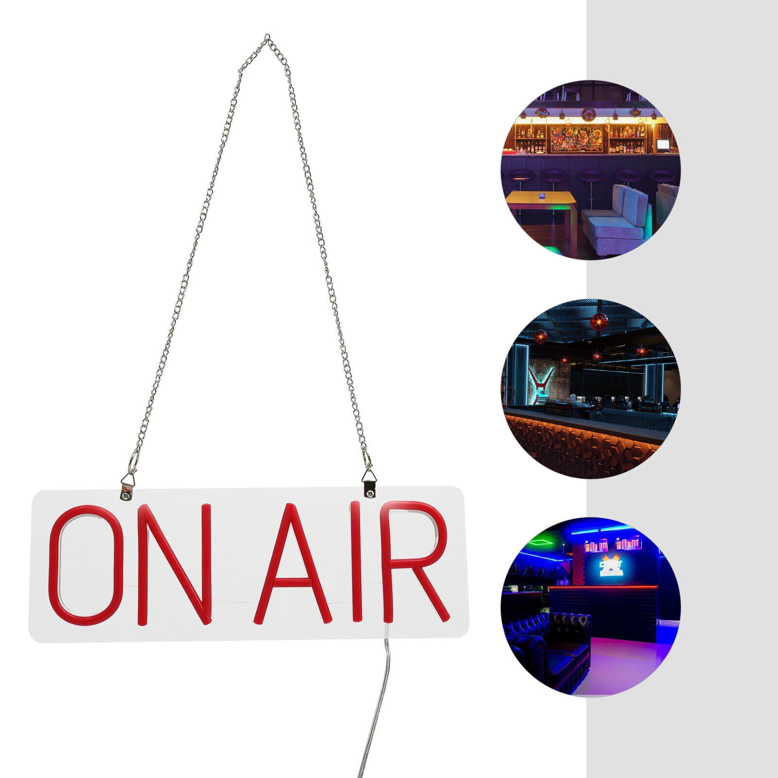 [On Air] Led Neon Light Sign Studio Beer Bar Pub Club Signs Wall Decor ...